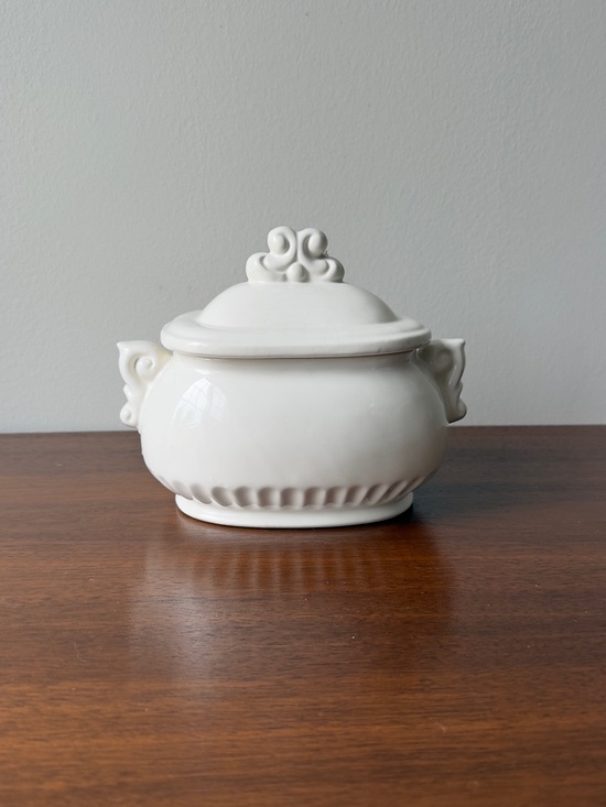 Dining | Vintage White Ceramic Soup Tureen | Poshmark